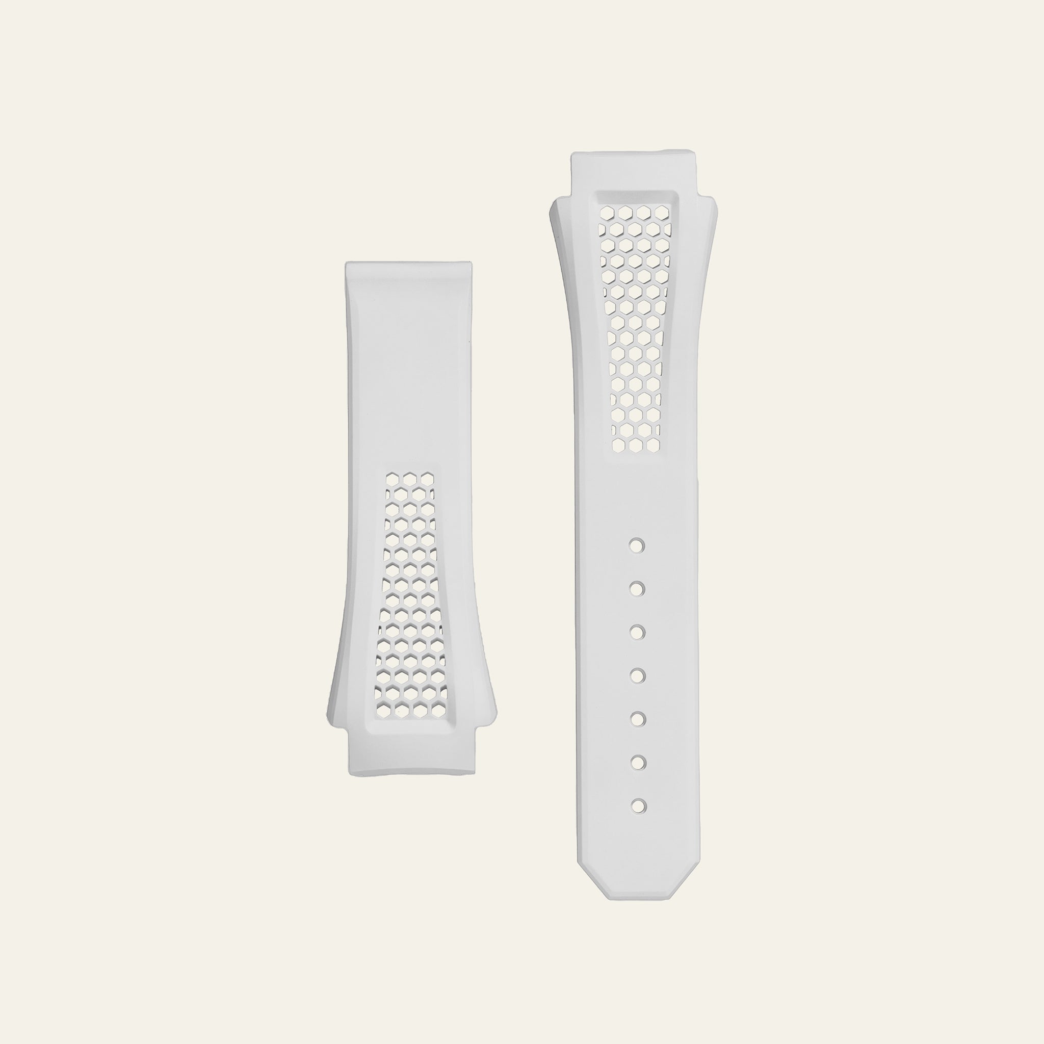 White Epic X Chrono 44mm Honeycomb Strap - S – Jacob & Co.