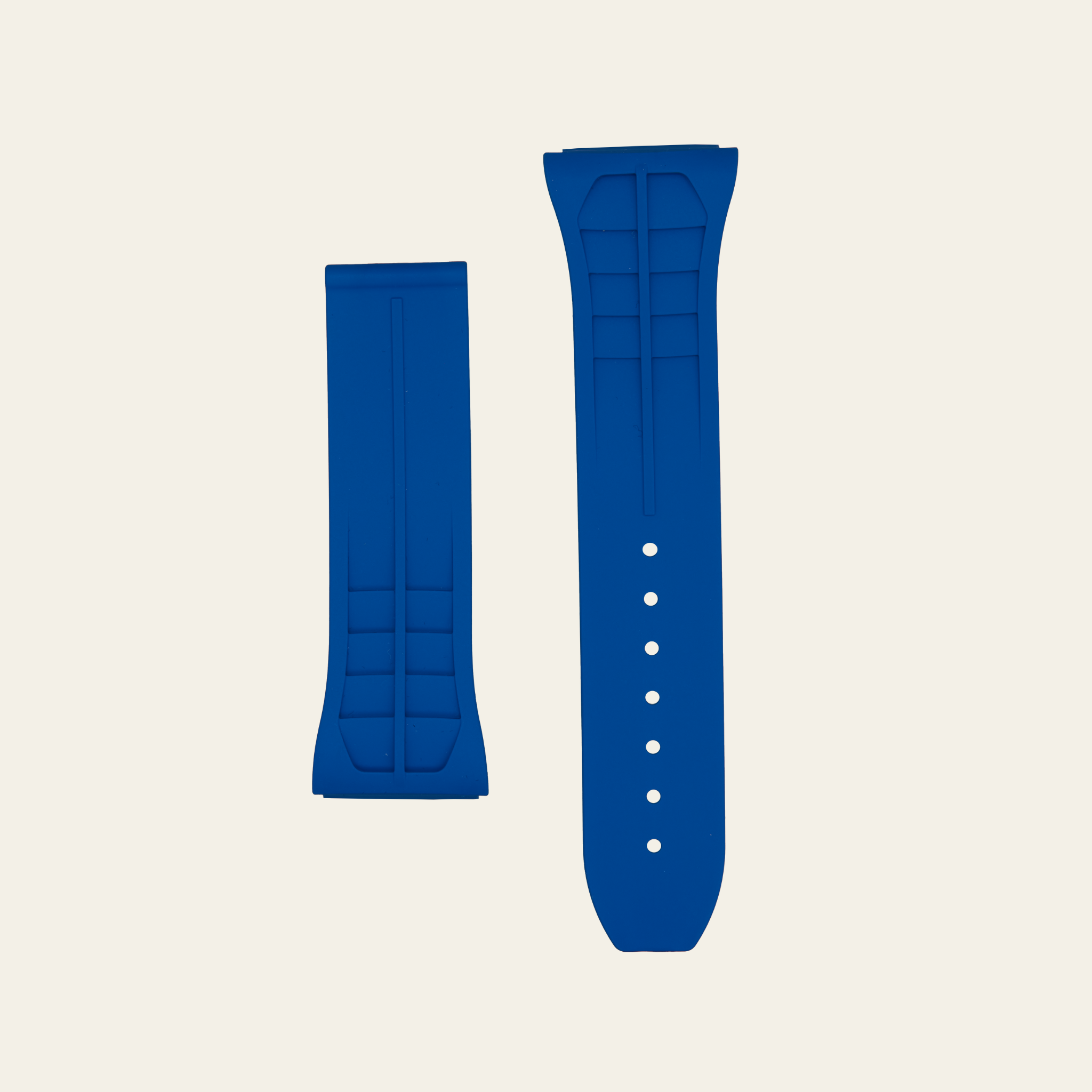 Blue Matte Rubber Strap - M – Jacob & Co.