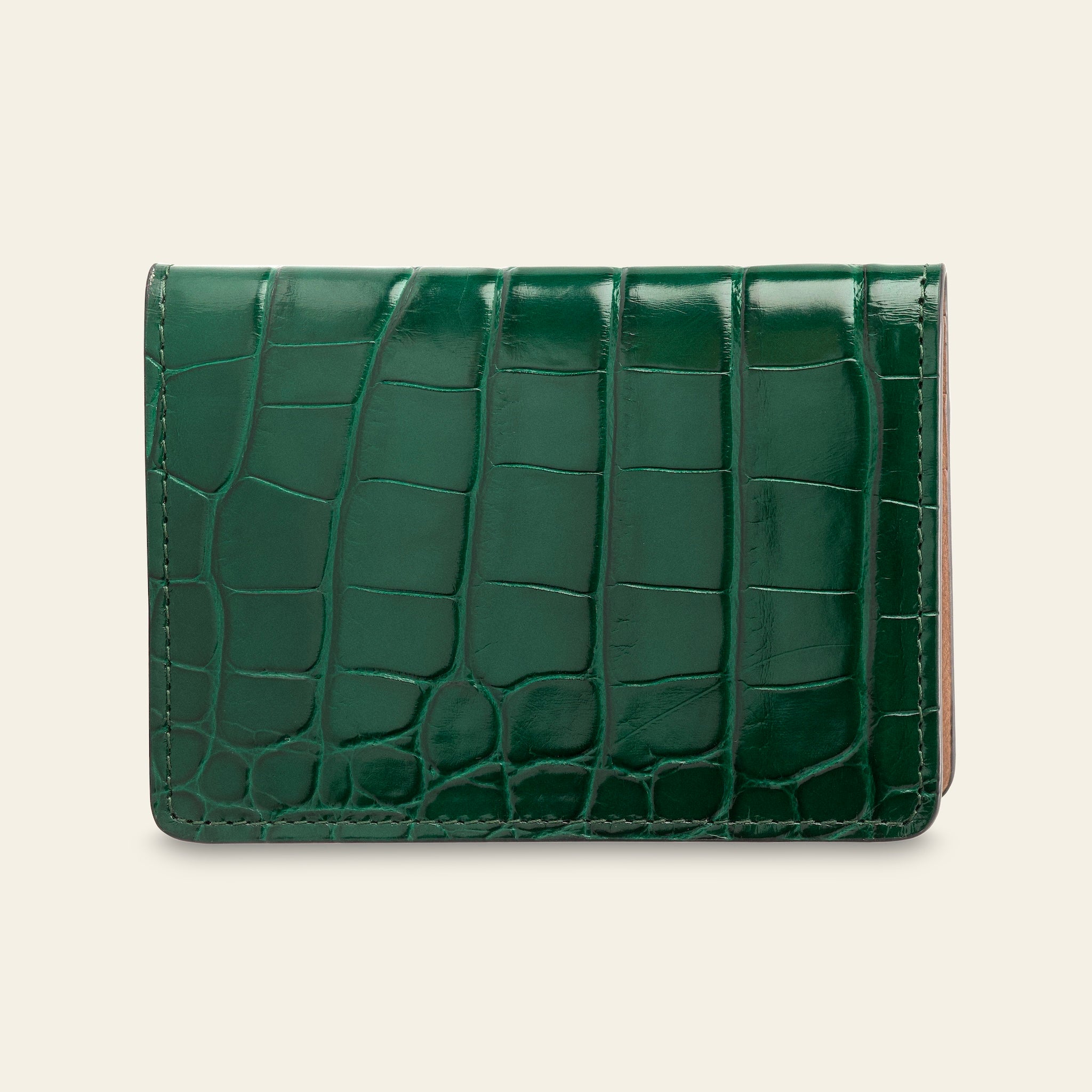 Jacob & Co. Green Alligator Wallet